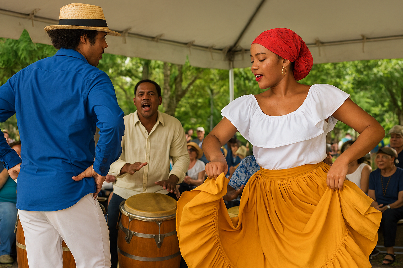 The African Roots of Bomba y Plena in Puerto Rico
